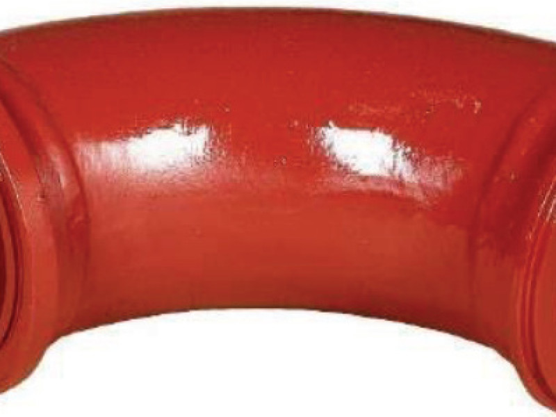 6” Elbow - Durable Concrete Pump Bend