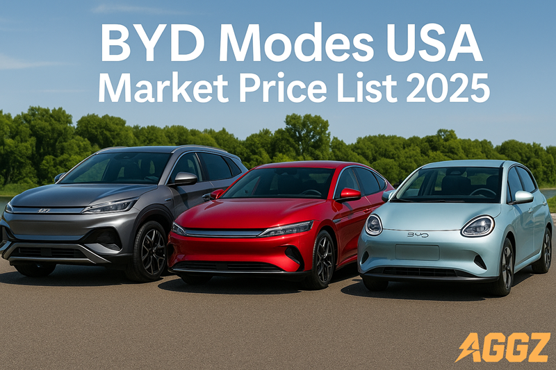 BYD Models USA Market Price List 2025 – Latest Guide for Buyers