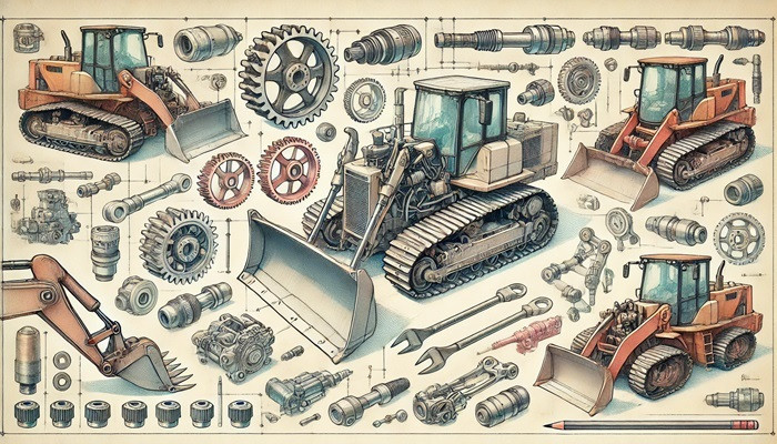 Comprehensive Glossary of Heavy Machinery and Equipment Parts: 100 Key ...