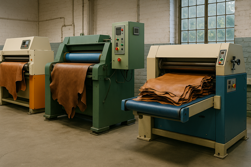 The Leather Processing Workflow and the Machines Behind It